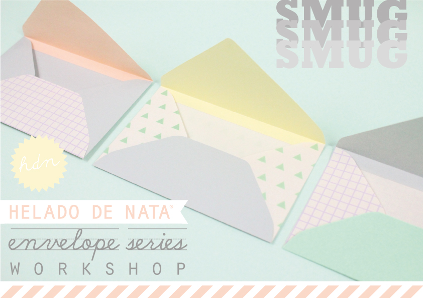 Envelope Series Workshop, SMUG London - Helado de Nata