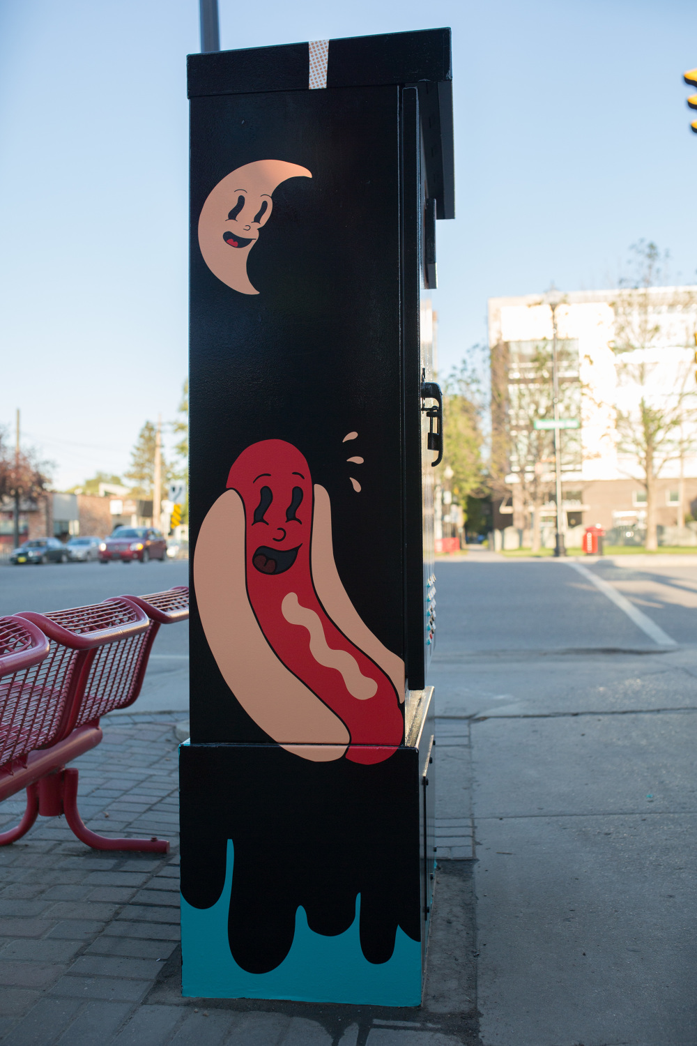 Traffic box street art project - Chrix Morix Illustration and Design