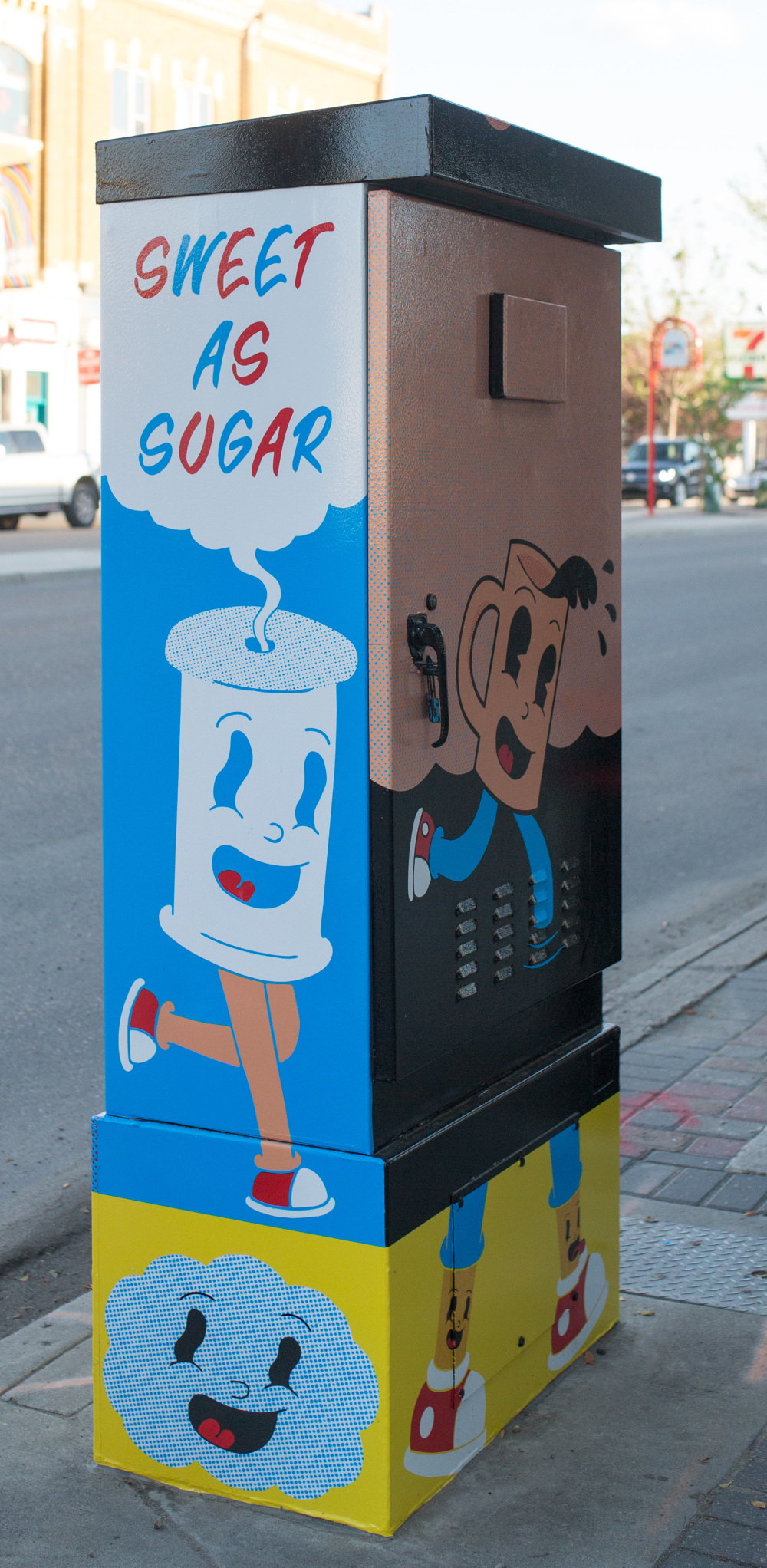 Traffic box street art project - Chrix Morix Illustration and Design
