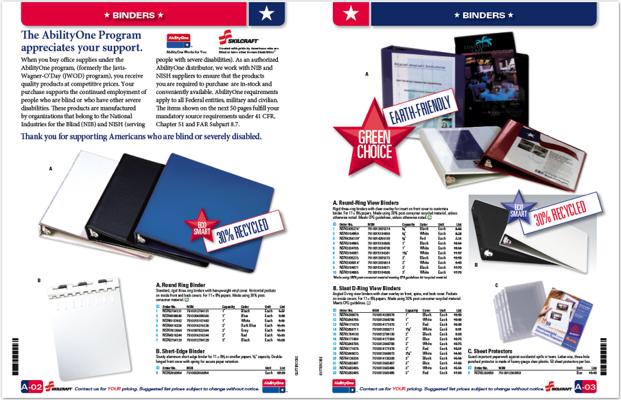 Catalog Page Layout - Creative Services