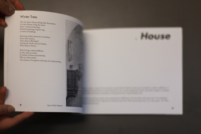 Sylvia Plath's House Process Book - Ingrid Wang