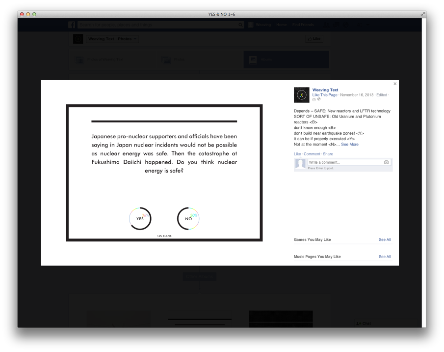 Weaving Text - portfolio