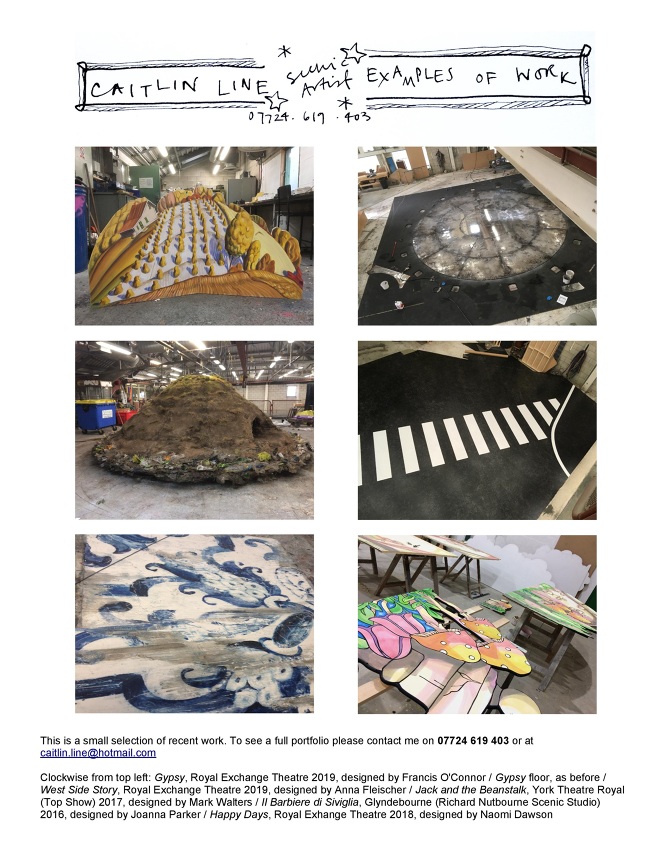 work - Caitlin Line Scenic Artist