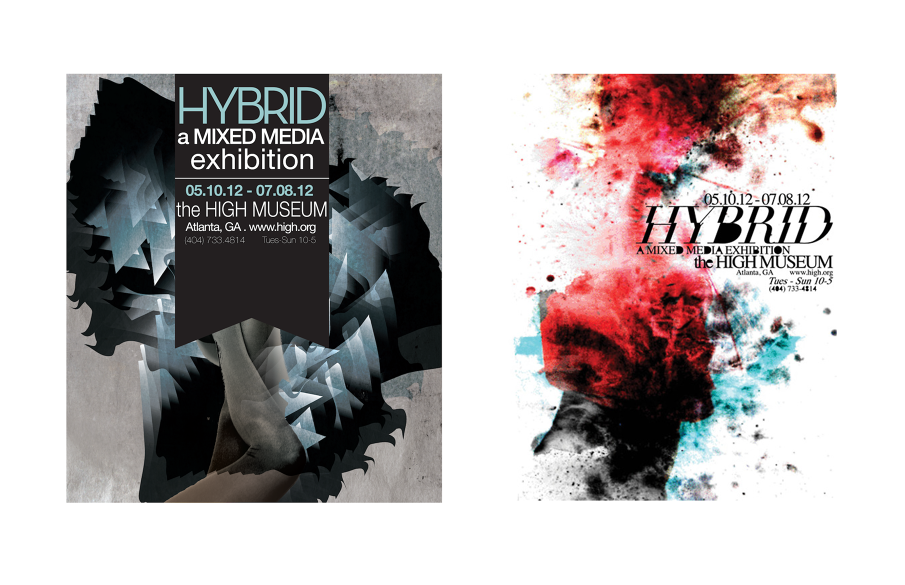 Hybrid Exhibition Posters - SRGNT