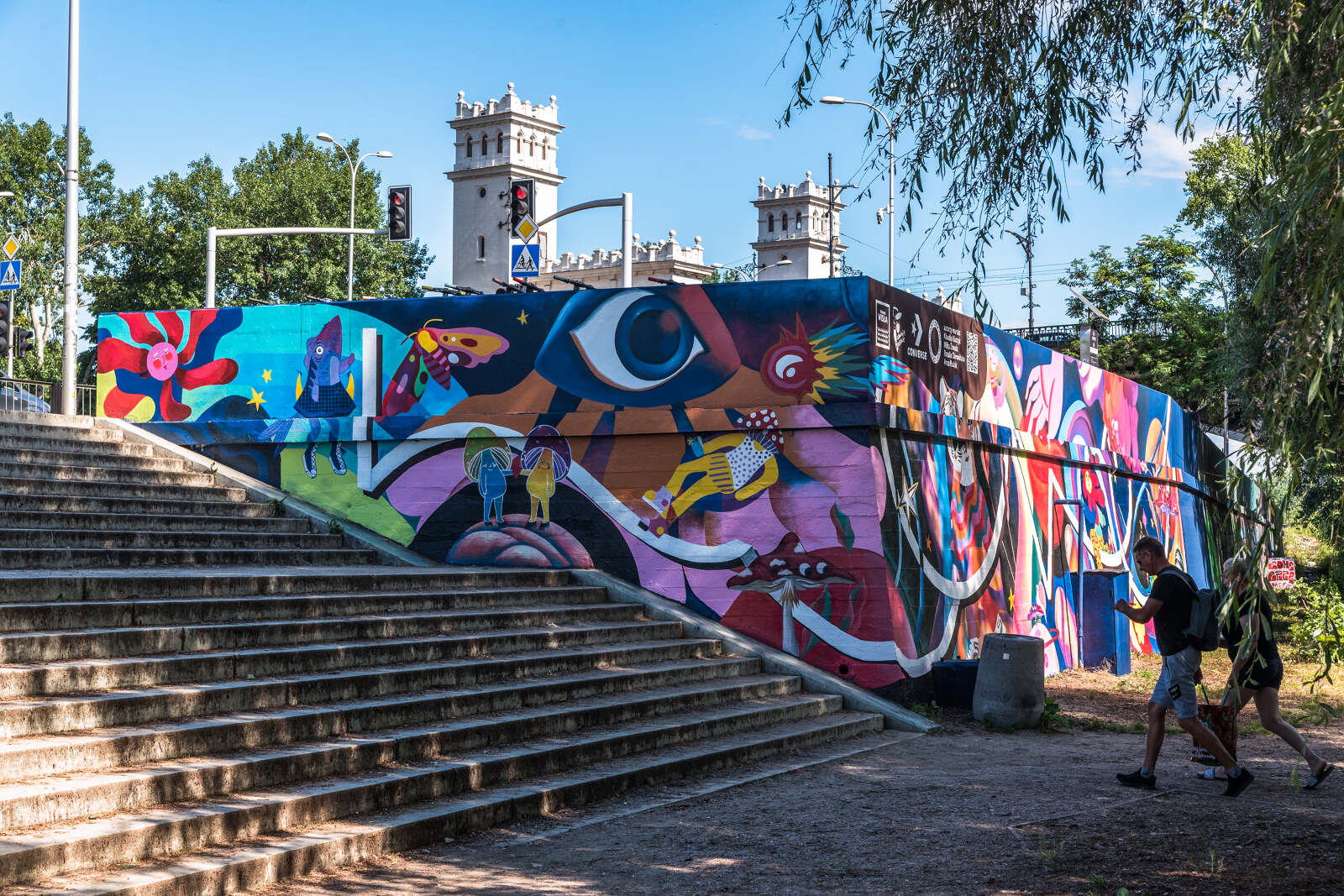 CONVERSE - MURAL - a n a r u d a k