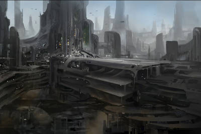 City concept 2 - Su Jung Concept Arts
