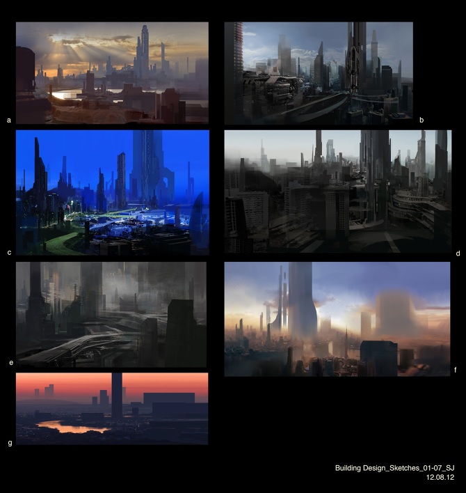 City Concepts - Su Jung Concept Arts