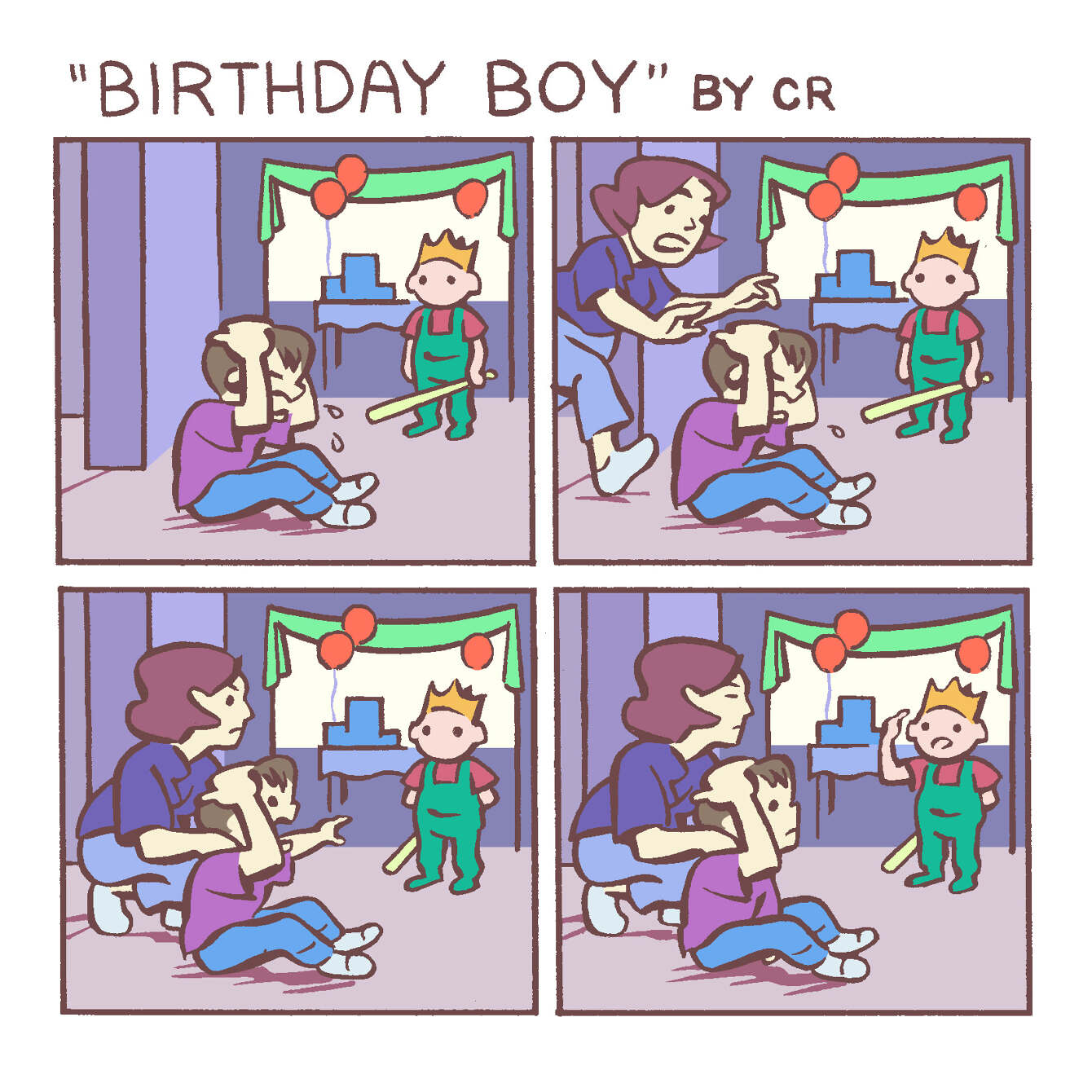 Birthday Boy - Casey Roonan Illustration
