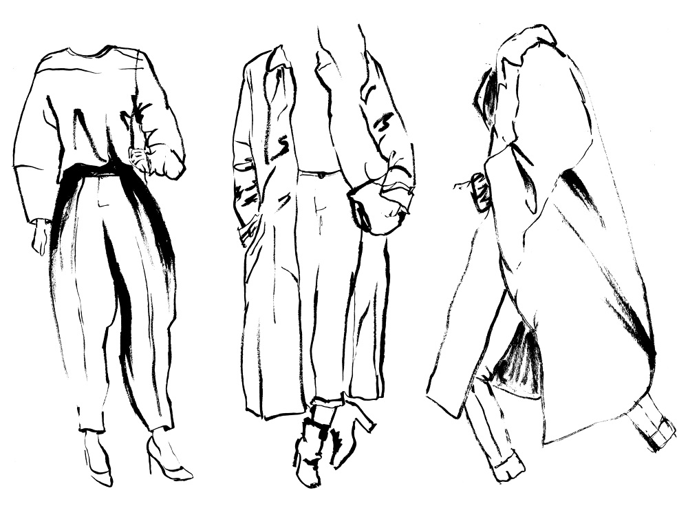 Street Style Sketched - Beci Kelly Illustration