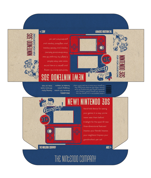 Nintendo 3DS Packaging - My Name is Anh-Thu