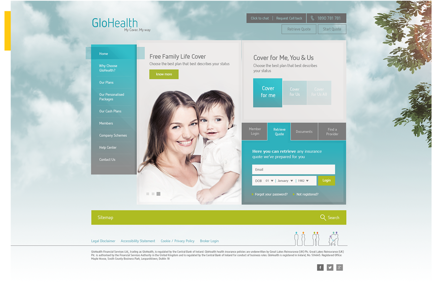Glohealth - Health Insurance - Diego Amat - Art Director