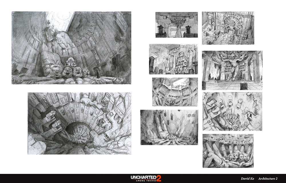 Environment Designs - Art of David Ko