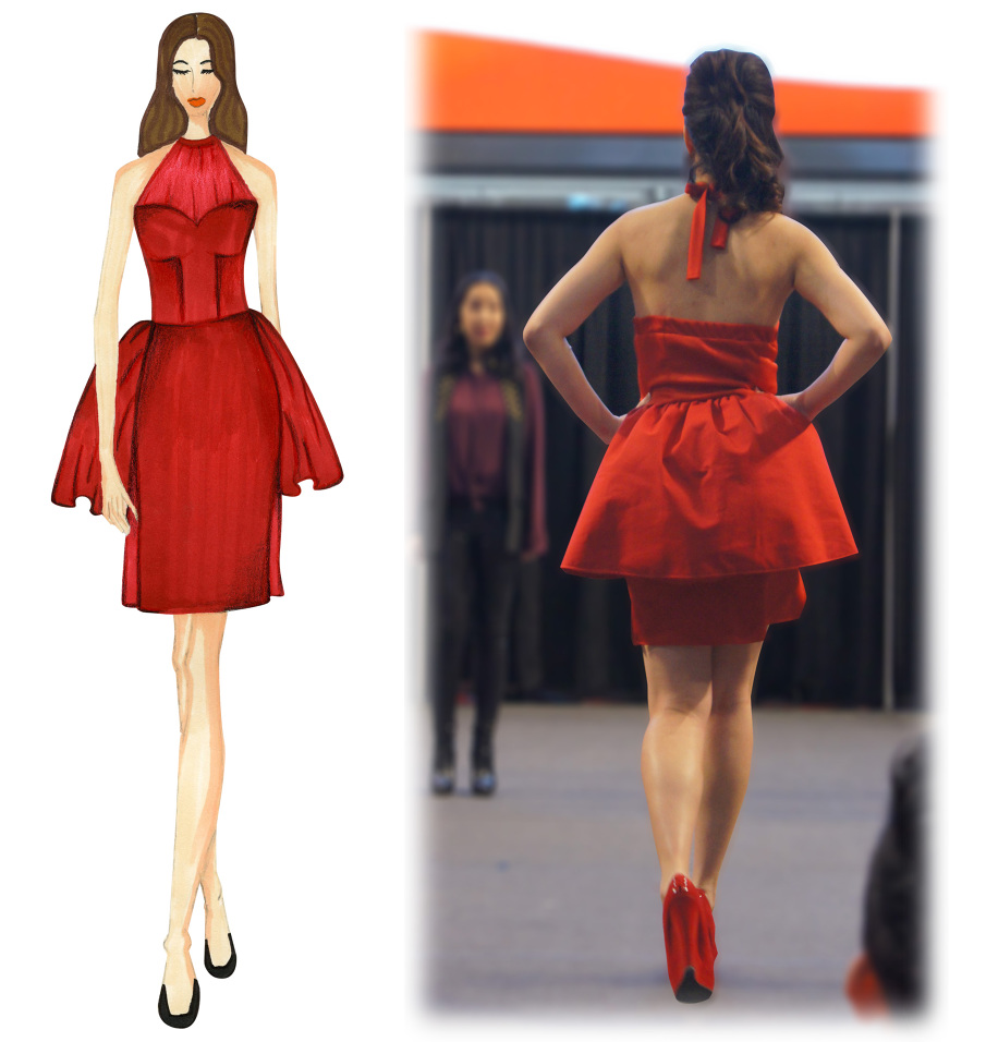 Go red design at Mall of America 2014 - lordFashion