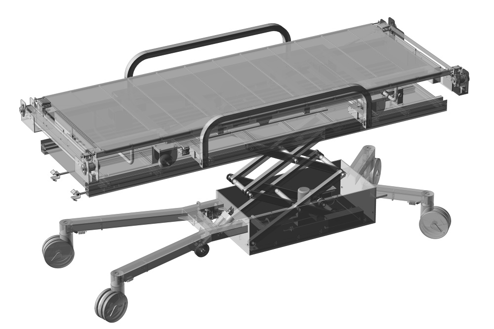 ICU Transfer Bed - johnyangdesign