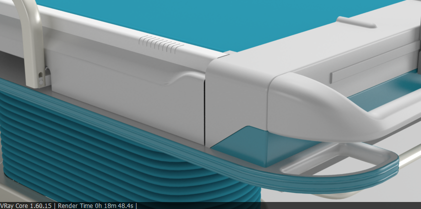 ICU Transfer Bed - johnyangdesign