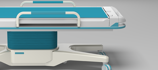 ICU Transfer Bed - johnyangdesign