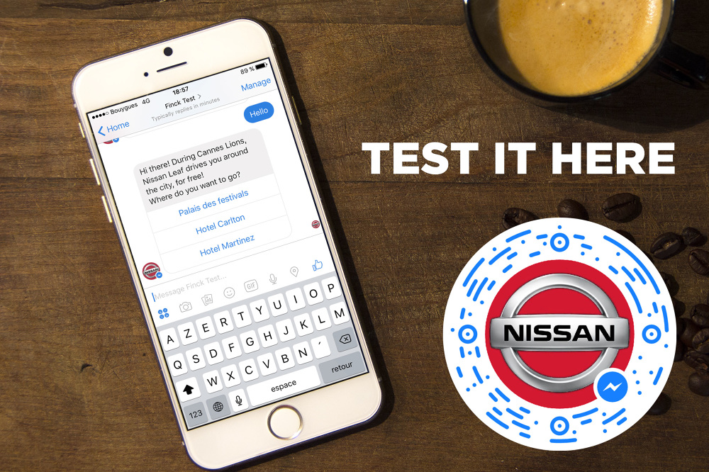 NISSAN - My Electric Ride Chatbot - Benoit Finck - Copywriter - Portfolio