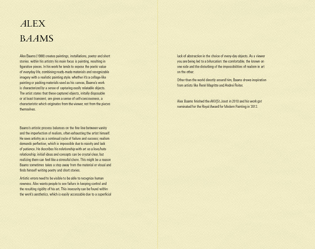 Alex Baams / Bram Braam - text forms