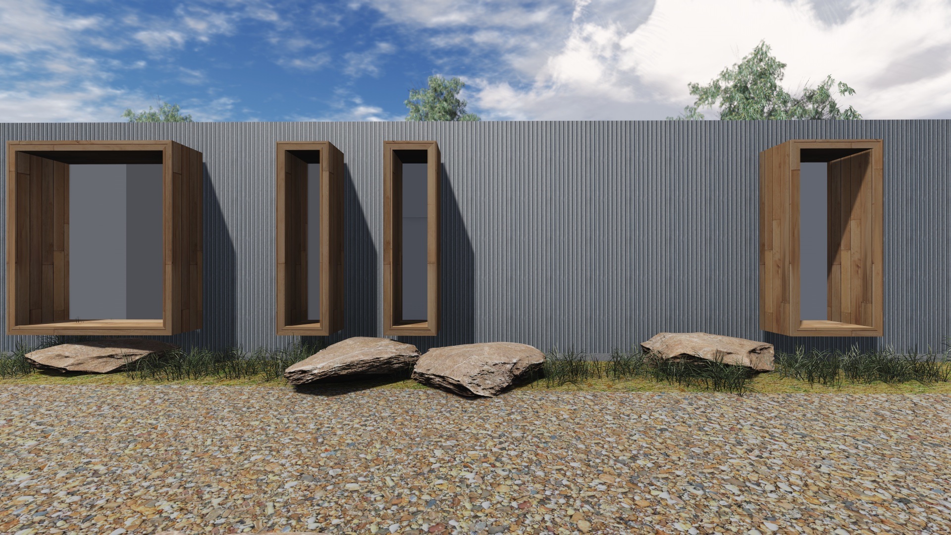 Moama Shearing Shed - Michael Gaetano, Architectural Folio
