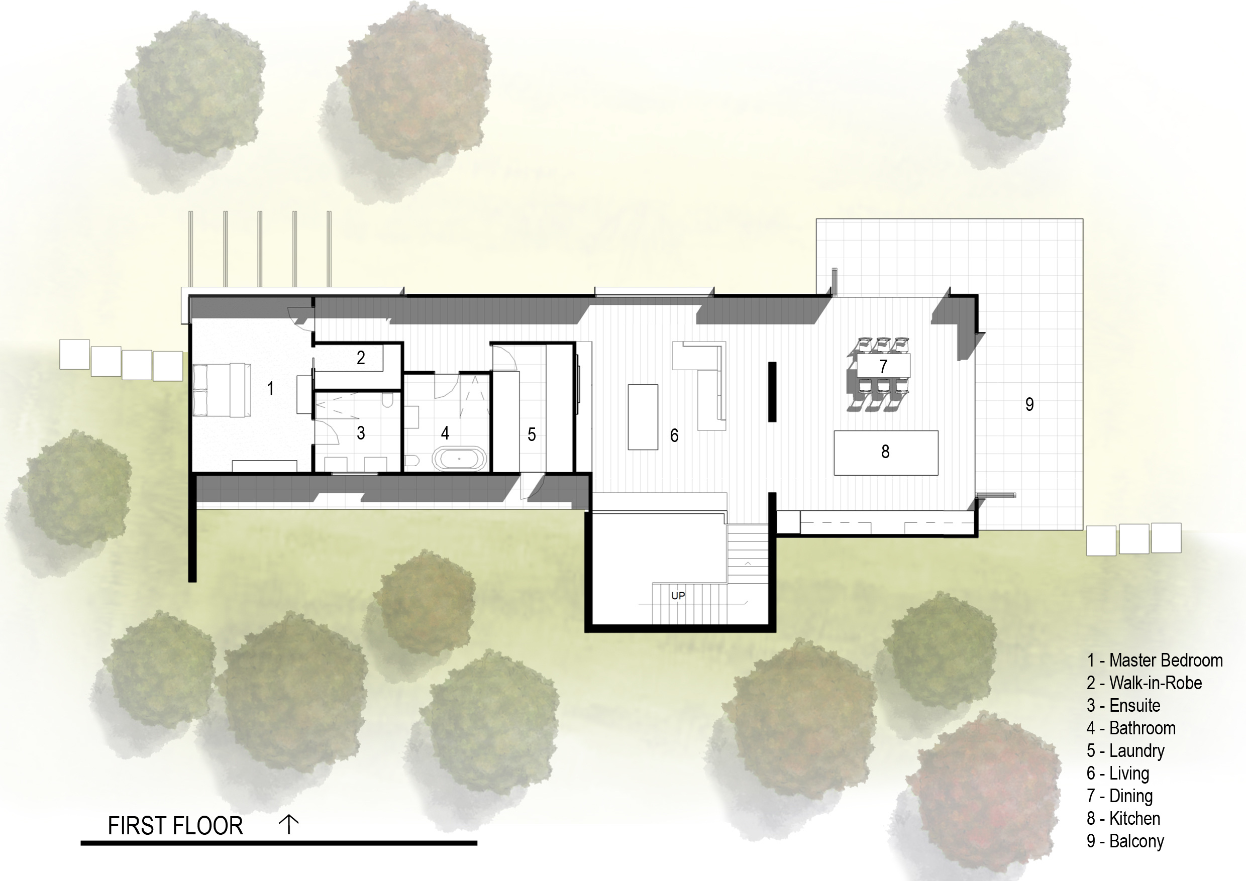 Rammed Earth House - Michael Gaetano, Architectural Folio