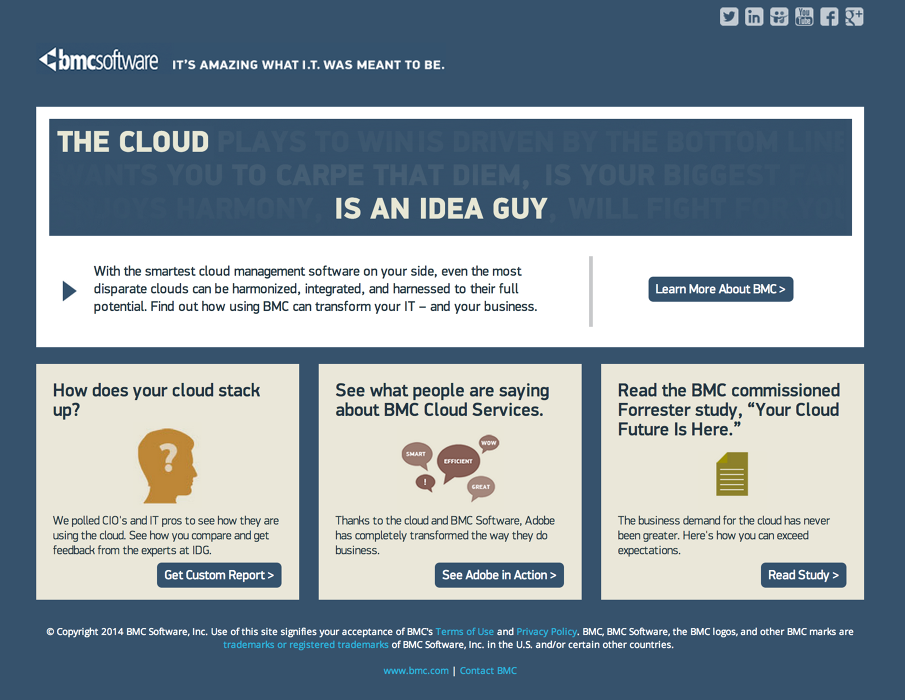 BMC: THE CLOUD - Jake Baruch