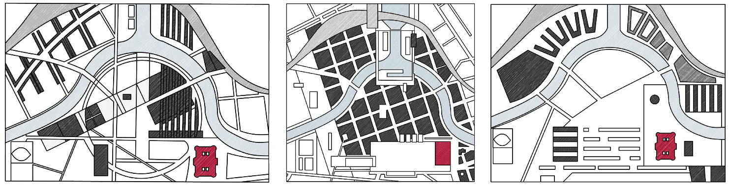 Realization of the project for Government Centre in Berlin, 1991-2012 - AB