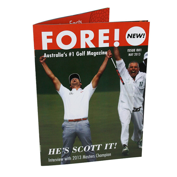 Fore! Magazine Magazine Design - Daniel Goodrich Design
