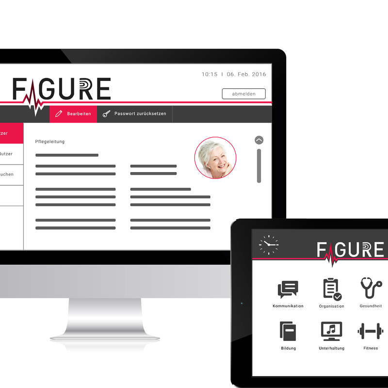 Forschungsprojekt FIGURE // UI & UX Design - CaroDesign.com