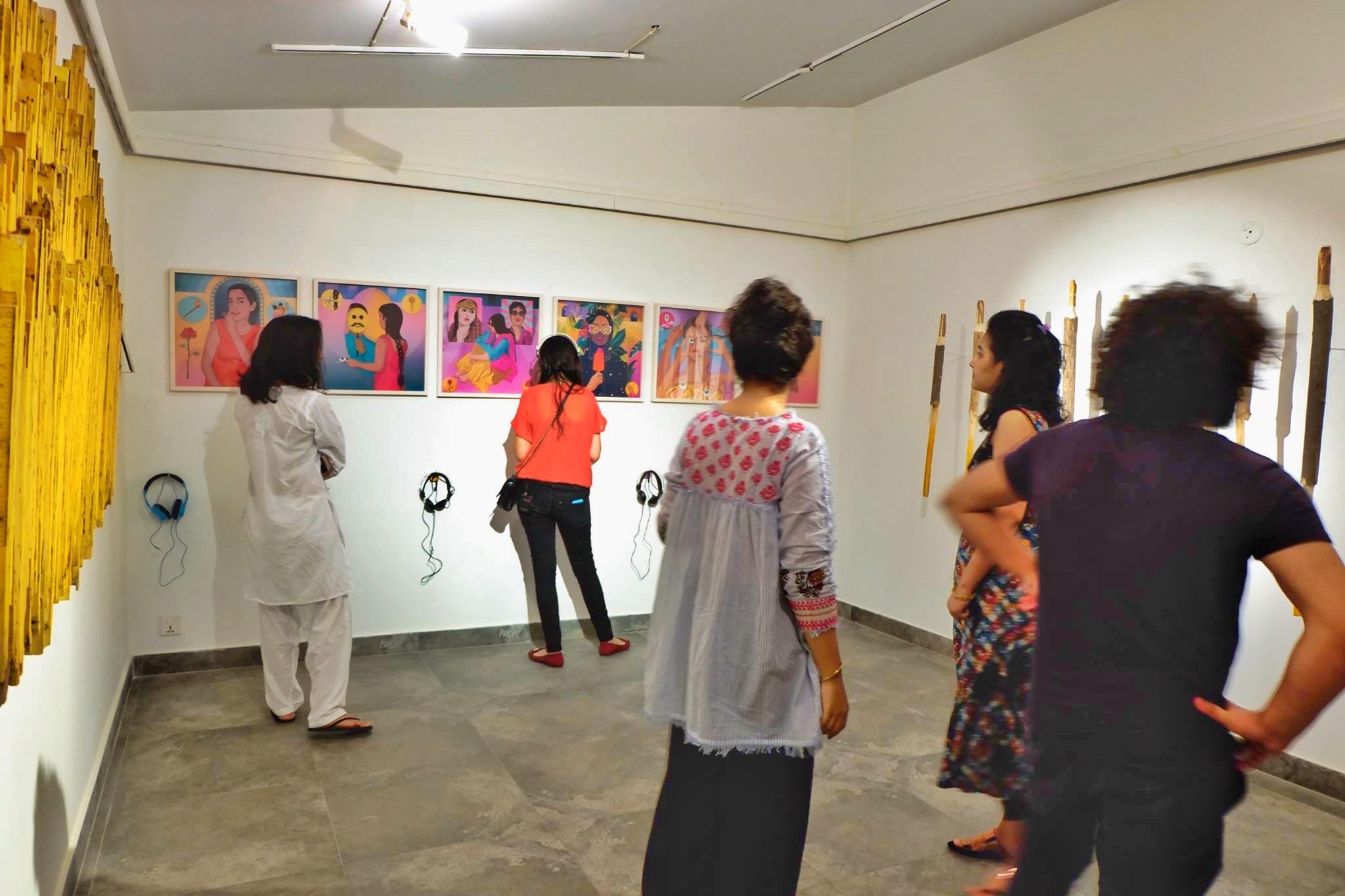 Women of my Land - Microcosm Exhibition - Samya Arif