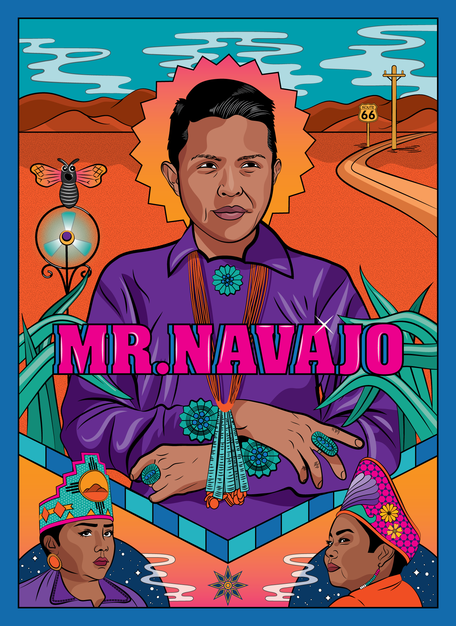 Mr. Navajo - Film Poster - Samya Arif