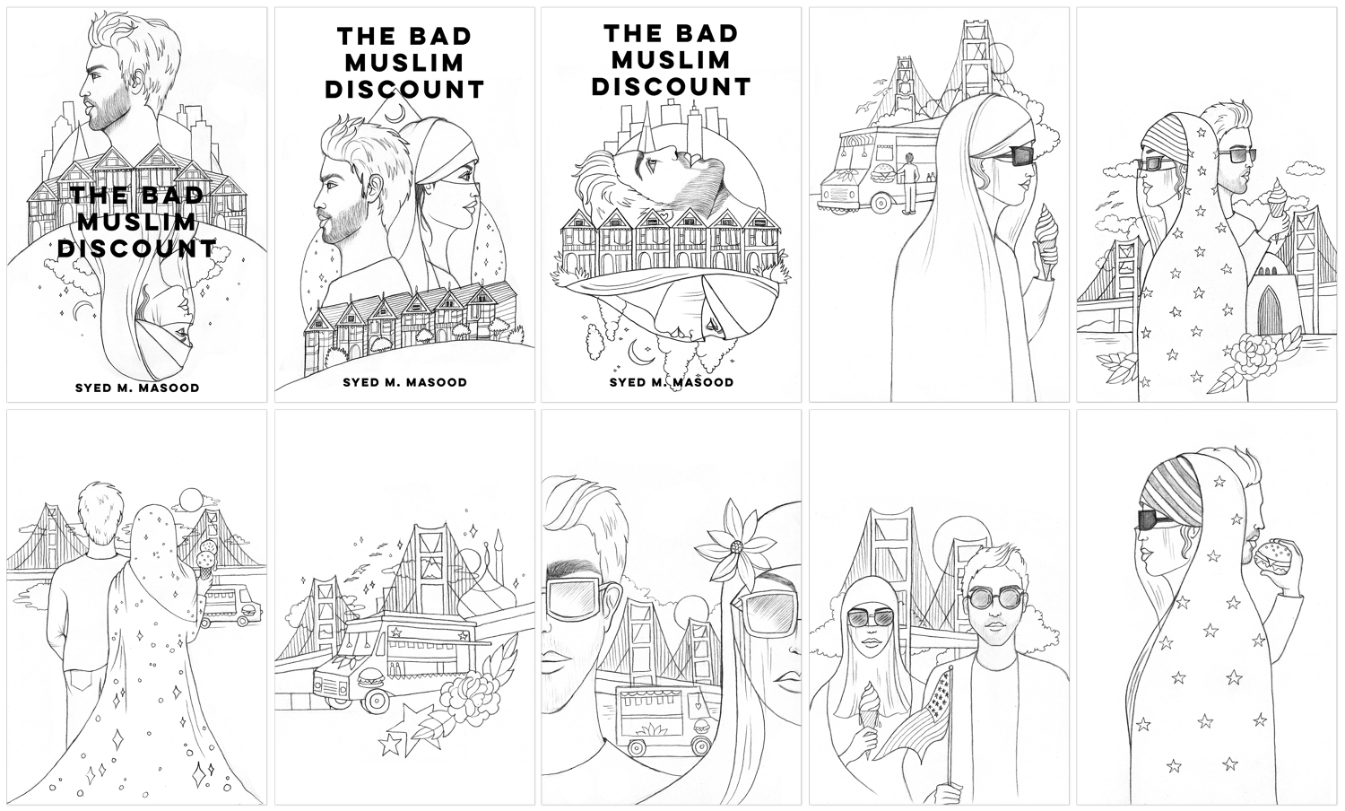 The Bad Muslim Discount - Book Cover - Samya Arif