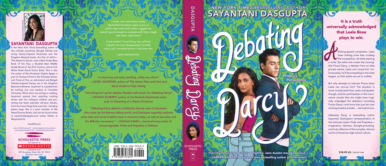 Debating Darcy - Book Cover - Samya Arif