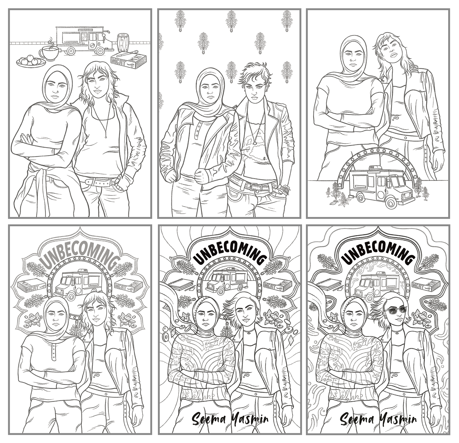 Unbecoming - Book Cover - Samya Arif