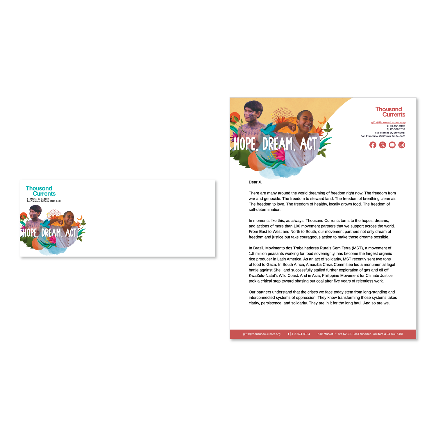 Thousand Currents - Creative Direction & Branding - Samya Arif