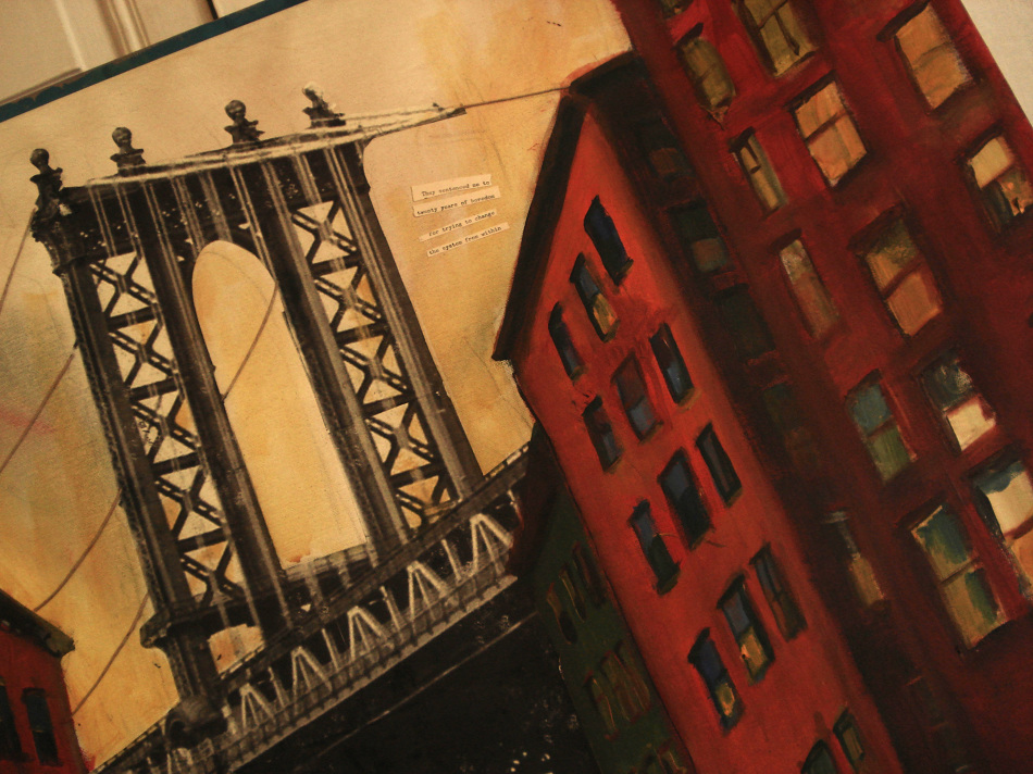 MANHATTAN -PAINTING- - Carmela Alvarado art and illustration