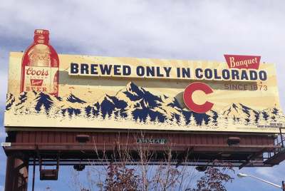 Coors Banquet Billboard - TM Creative Direction