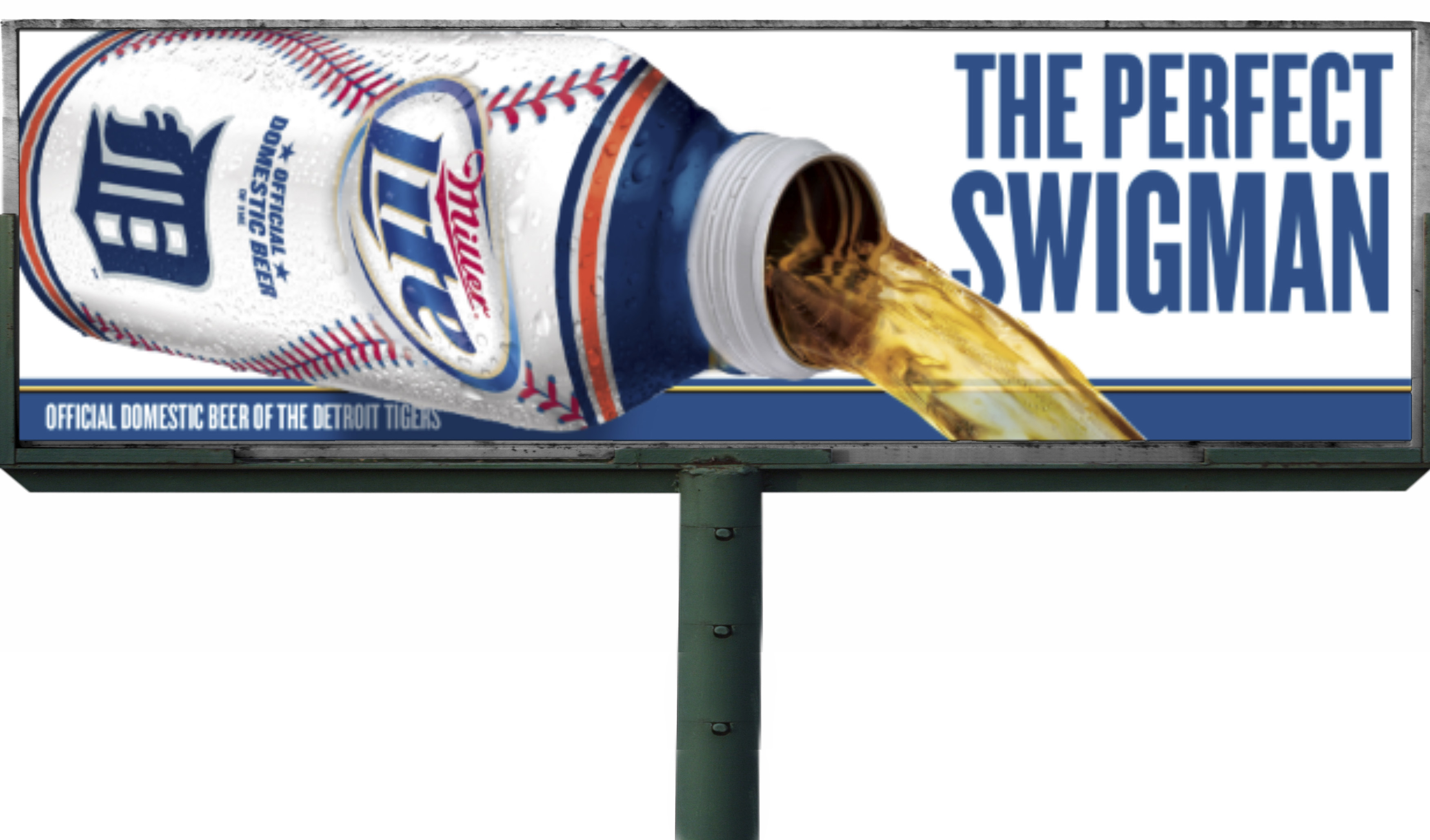 Miller Lite (MLB billboards) - TM Creative Direction
