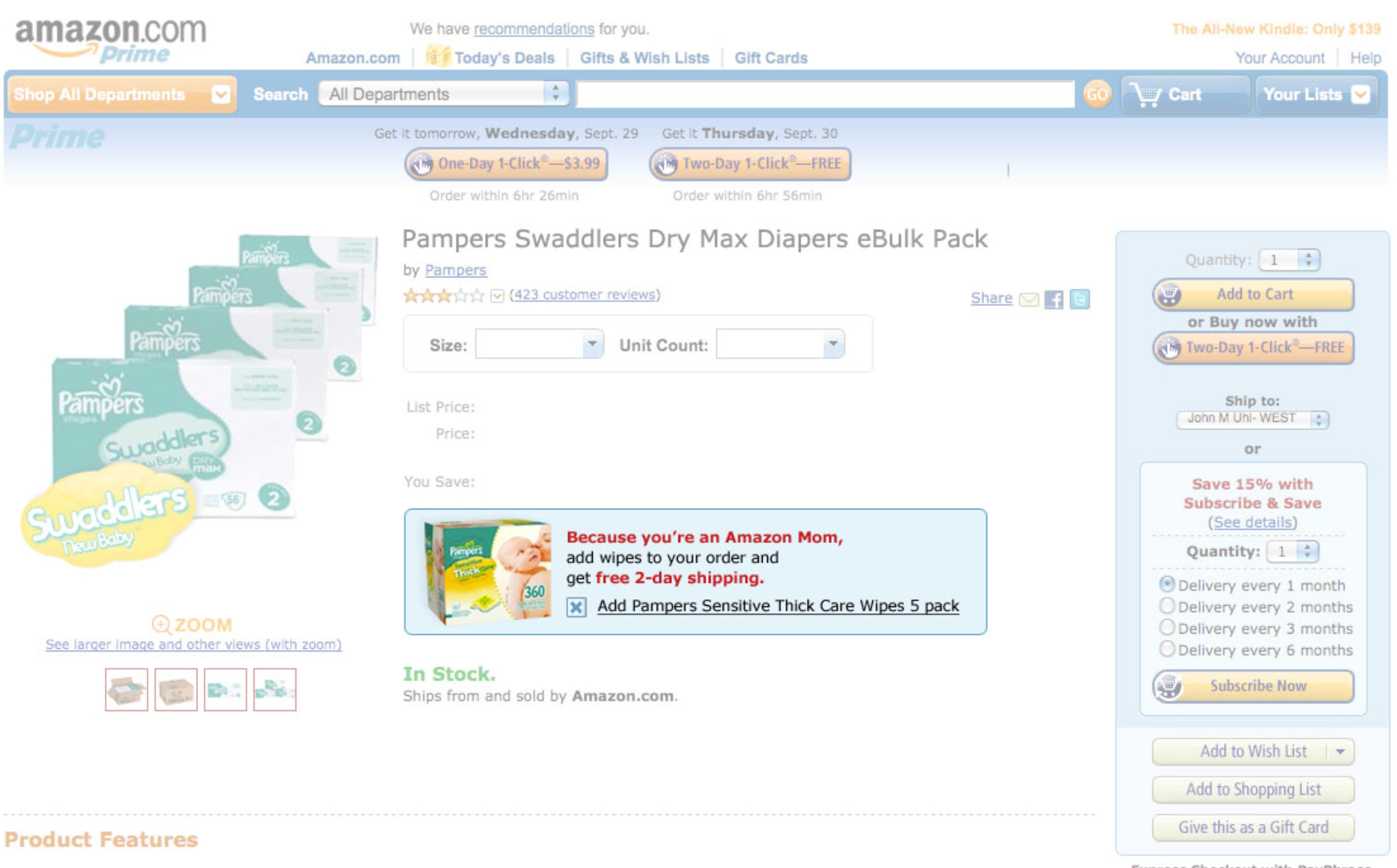 Amazon Mom - TM Creative Direction