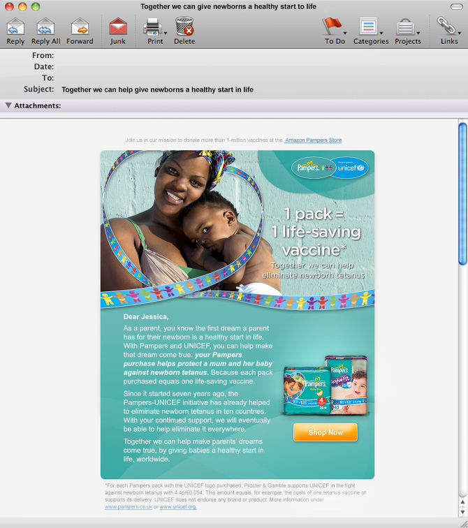 Unicef (global digital) - TM Creative Direction