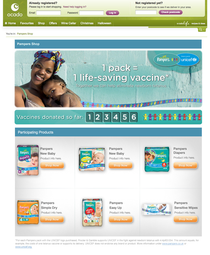 Unicef (global digital) - TM Creative Direction