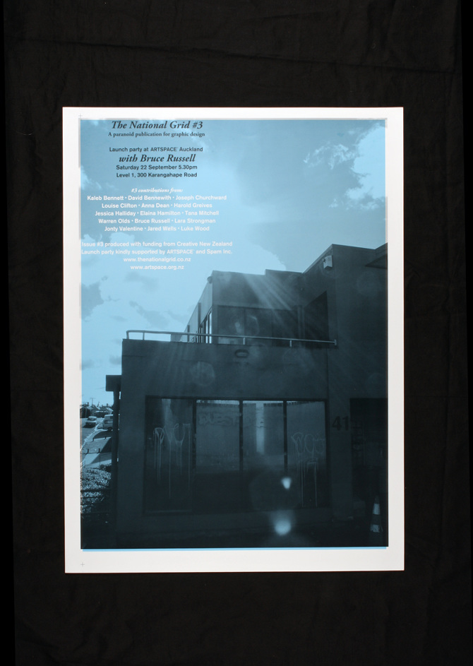 The National Grid #3 Launch Poster - Luke Wood