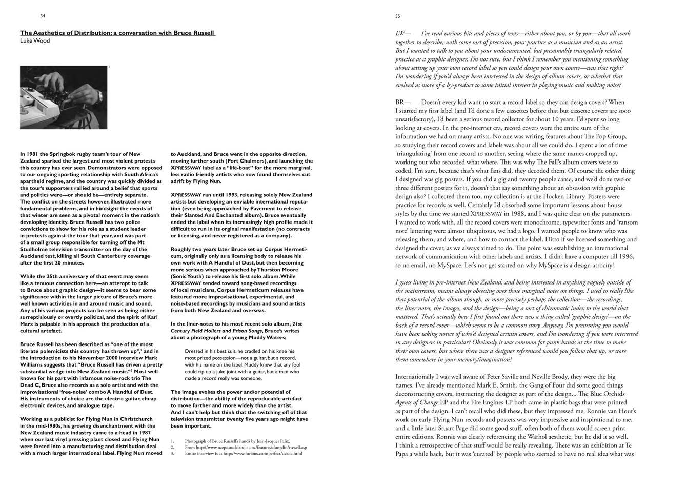 The Aesthetics of Distribution - Luke Wood