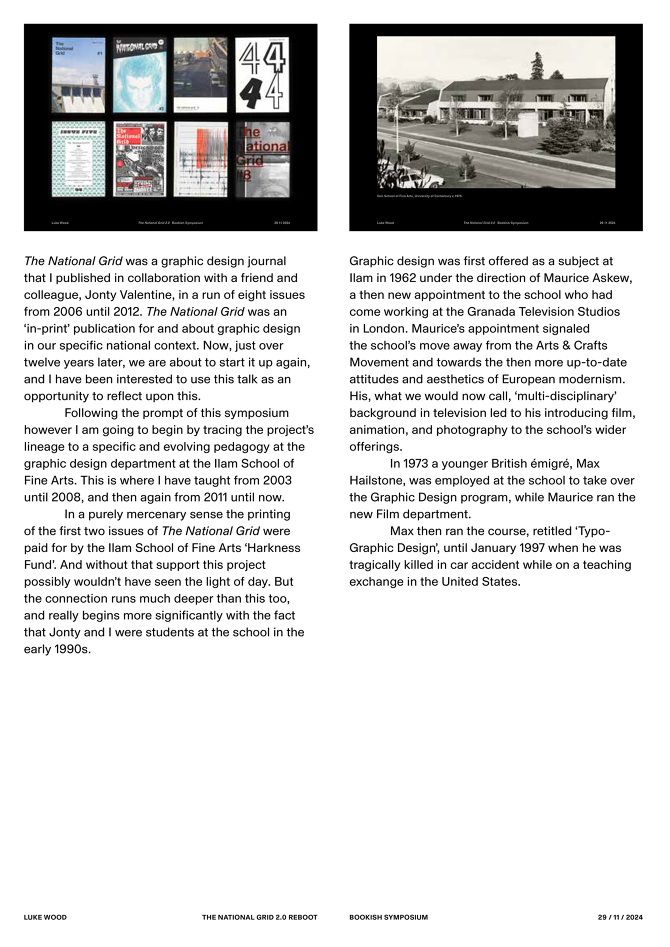 The National Grid 2.0 Reboot - Luke Wood