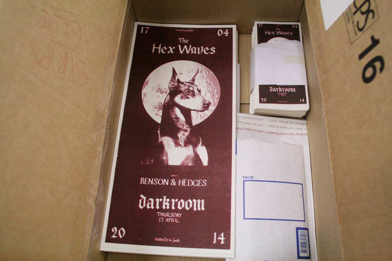 The Hex Waves and Benson & Hedges Poster - Luke Wood