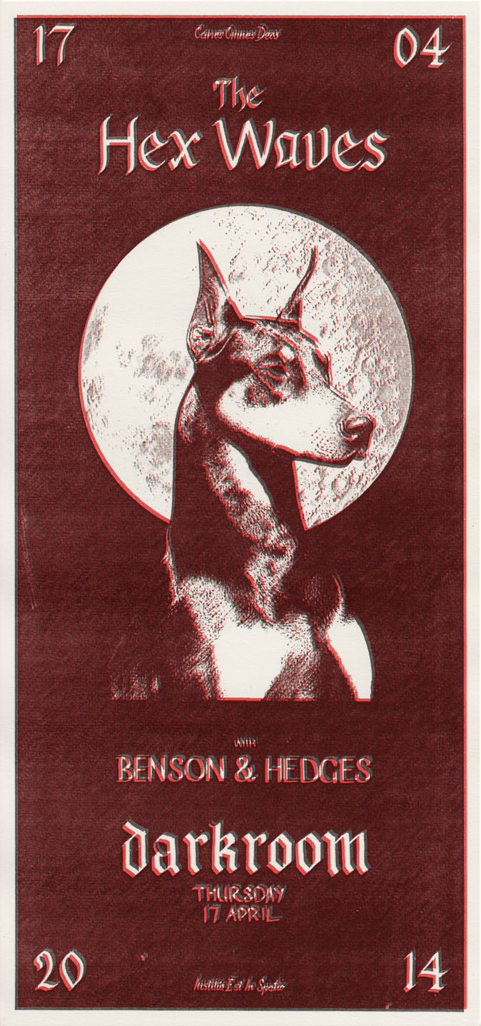 The Hex Waves and Benson & Hedges Poster - Luke Wood