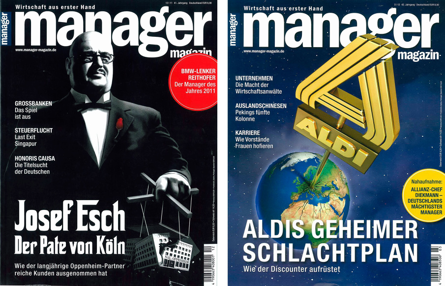 Manager Magazin - Cover - DOMINIQUE STEINER