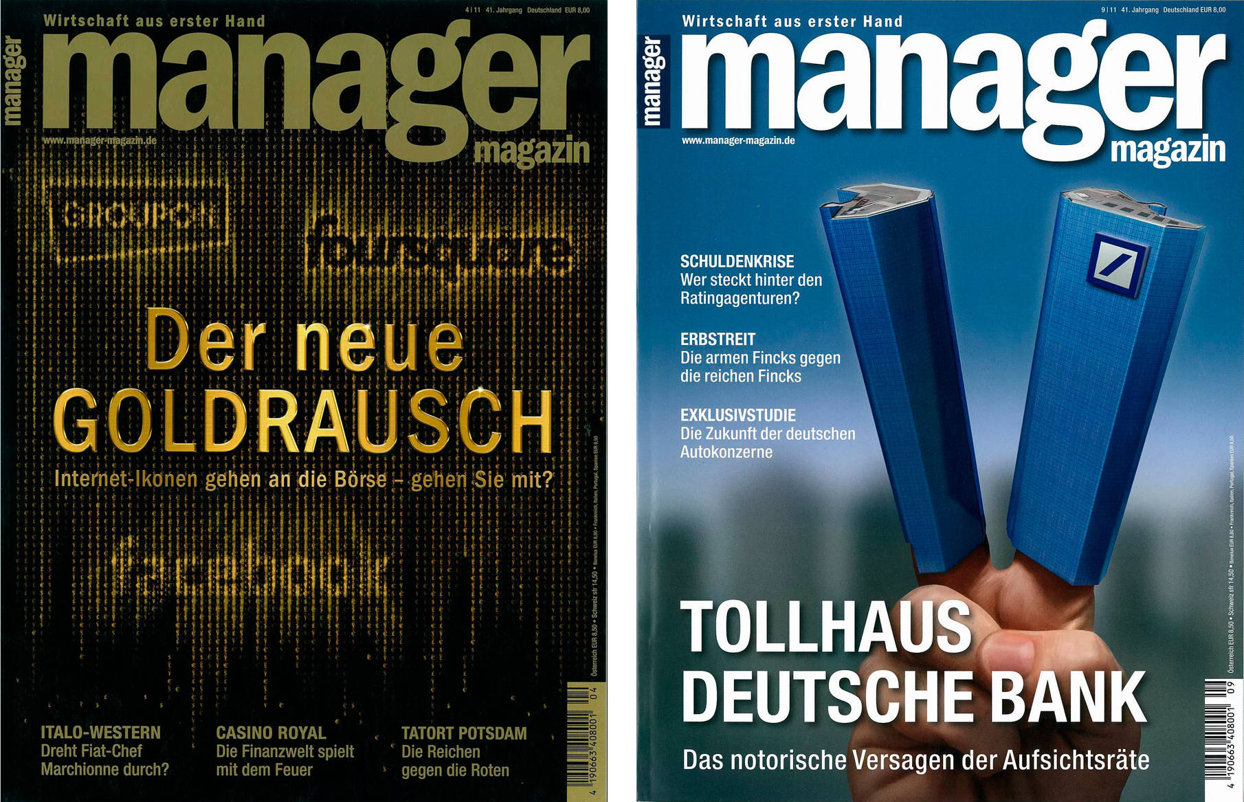 Manager Magazin - Cover - DOMINIQUE STEINER