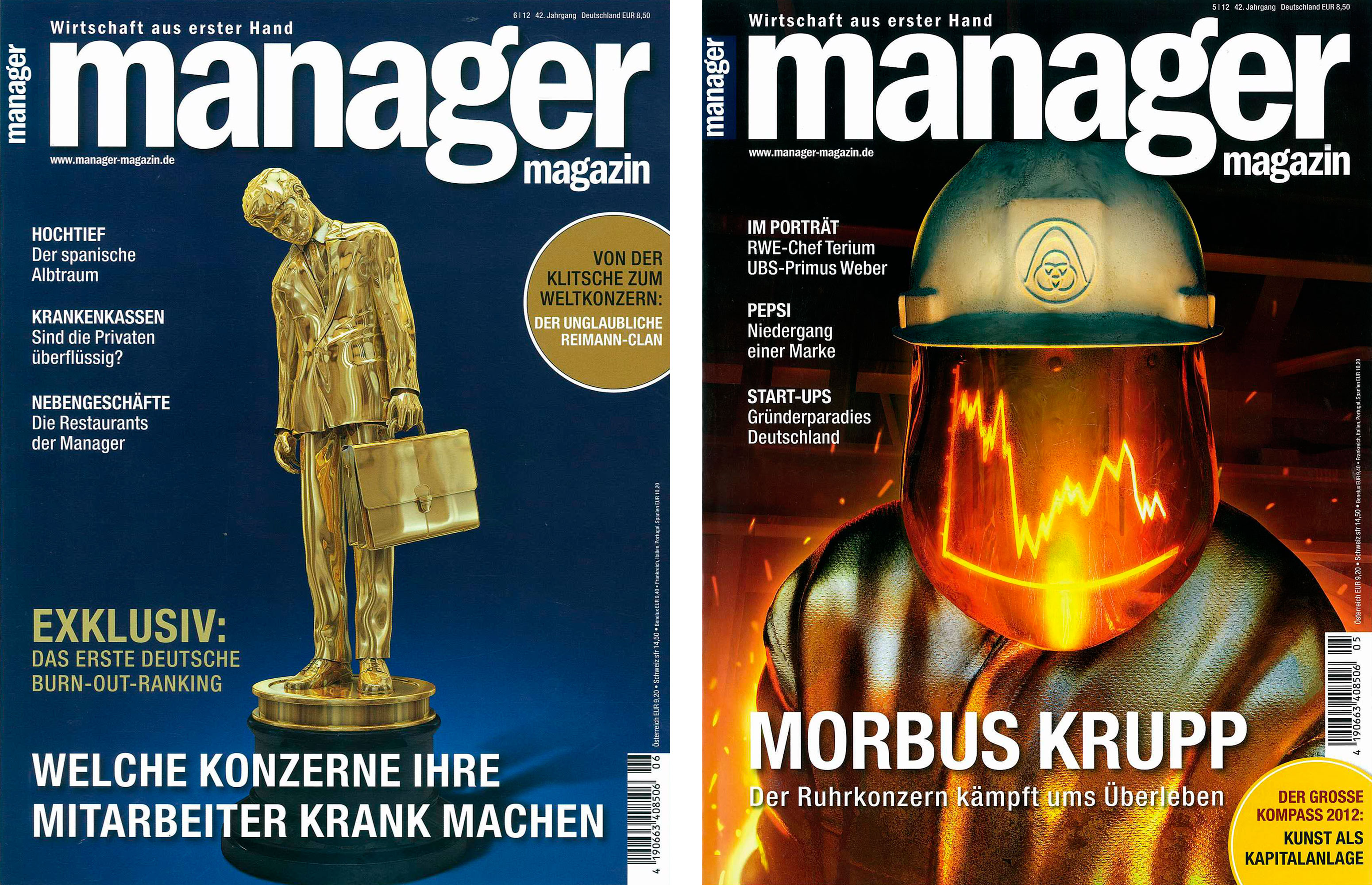 Manager Magazin - Cover - DOMINIQUE STEINER