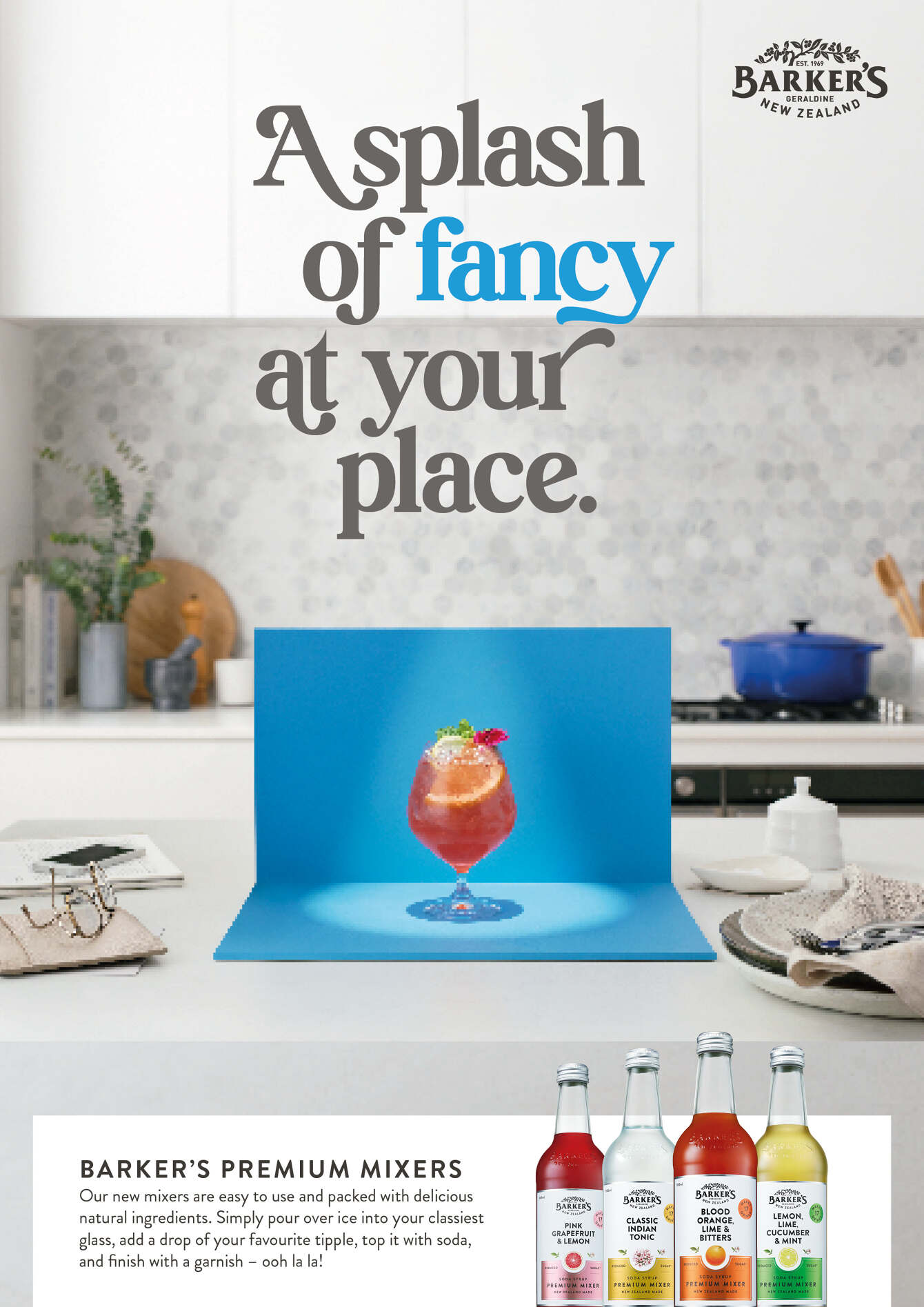 Barkers Premium Mixers - Greg Wylie - Creative