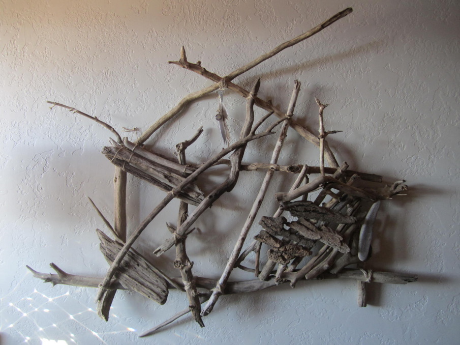 Flood Stick Sculpture Origins - tobybakerart.com